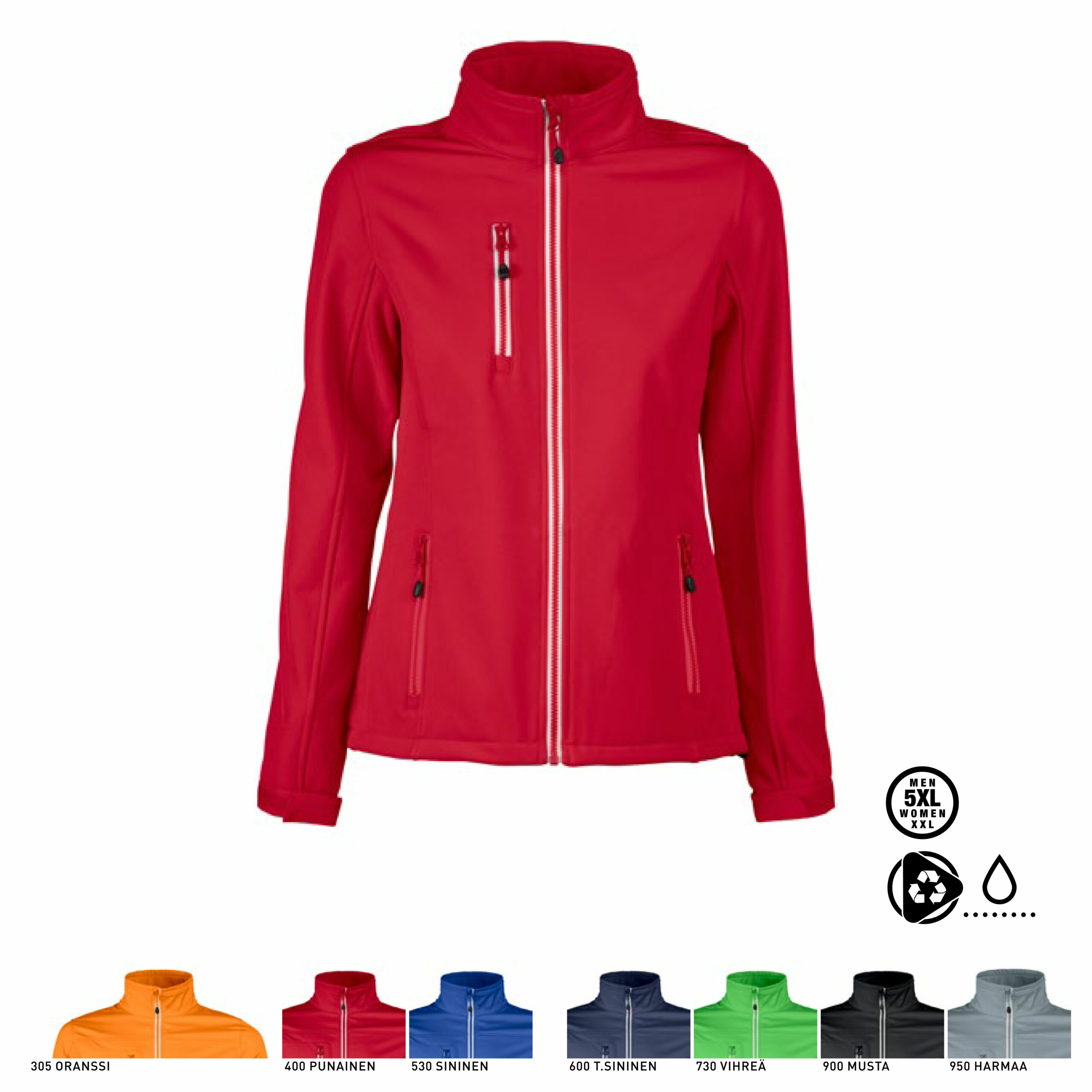 Naisten Printer Sport softshell-takki | Marlea