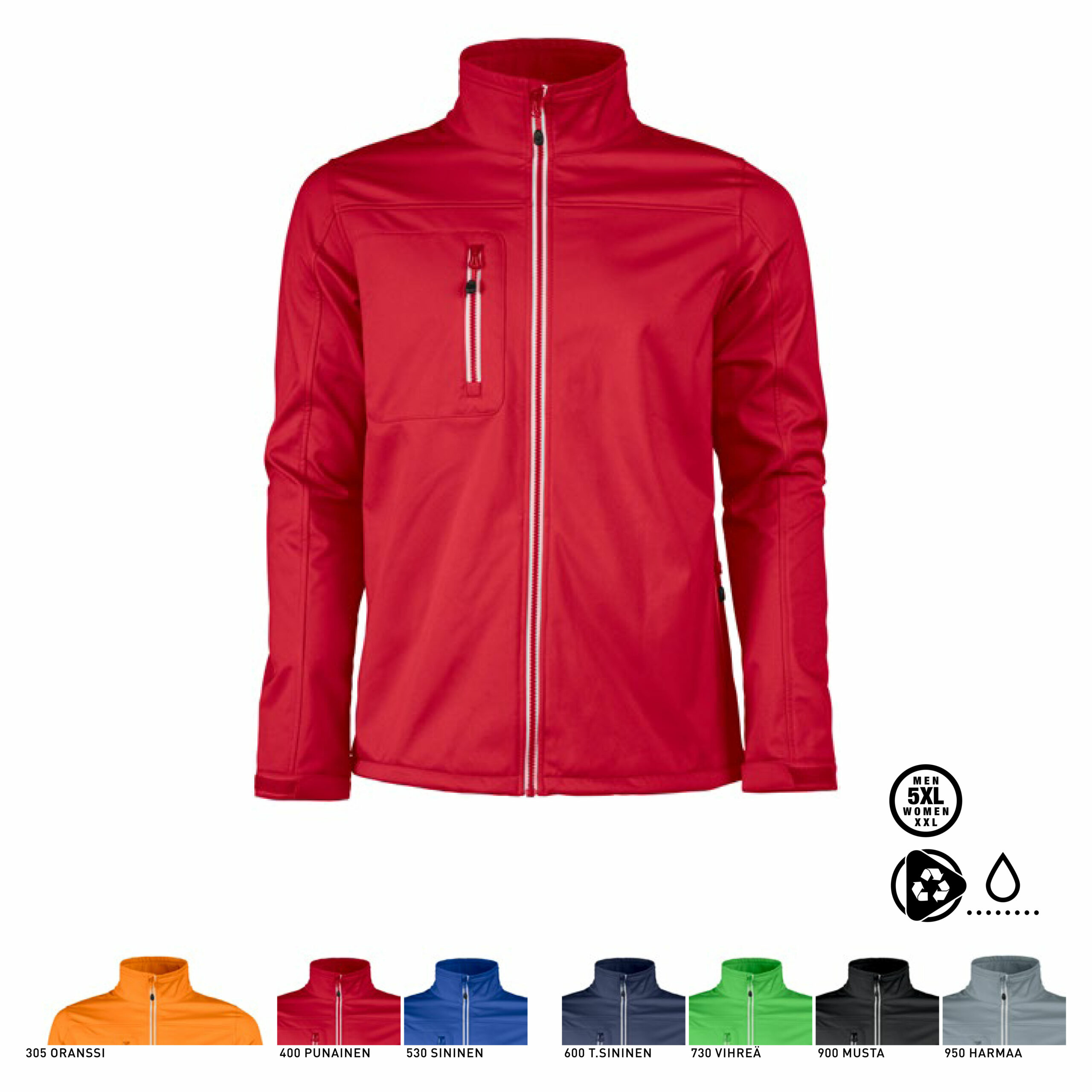 Printer Sport softshell-takki | Marlea